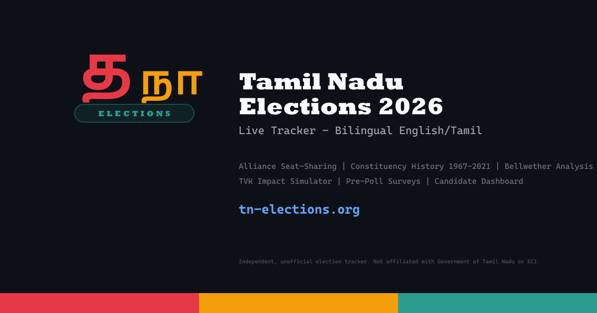 2026 Live Updates - Tamil Nadu Elections | tn-elections.org